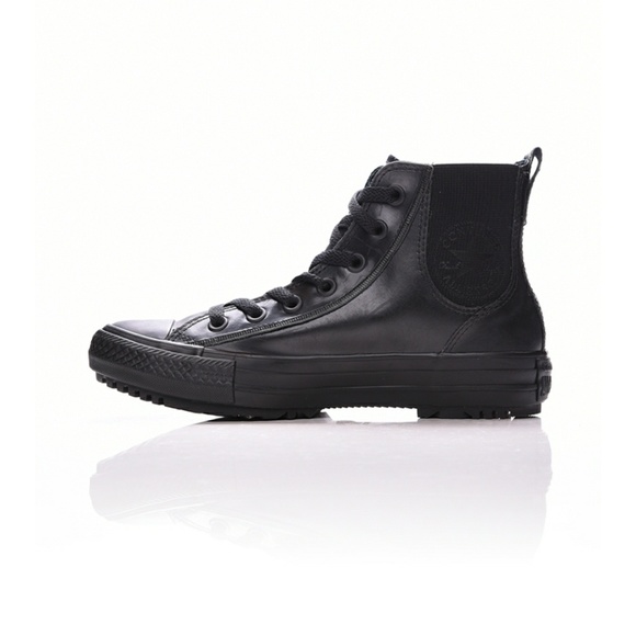 Converse | Shoes | Nwt Converse Chelsea Black Rubber Boots | Poshmark